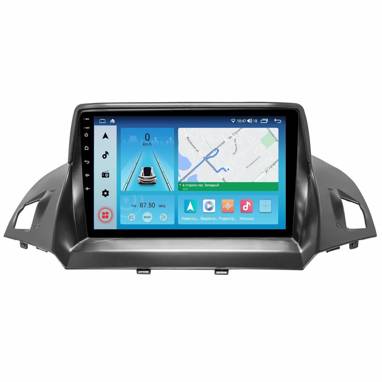 Магнитола Epic T18 Ford Kuga II 2012-2019 - Android 12 - Процессор 8 ядерный - Память 4+64Gb - Carplay - DSP 36 полос - 4G(Sim)