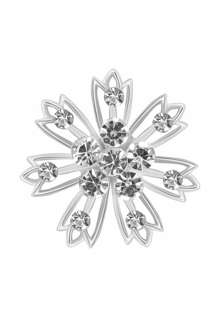 Брошь, стразы