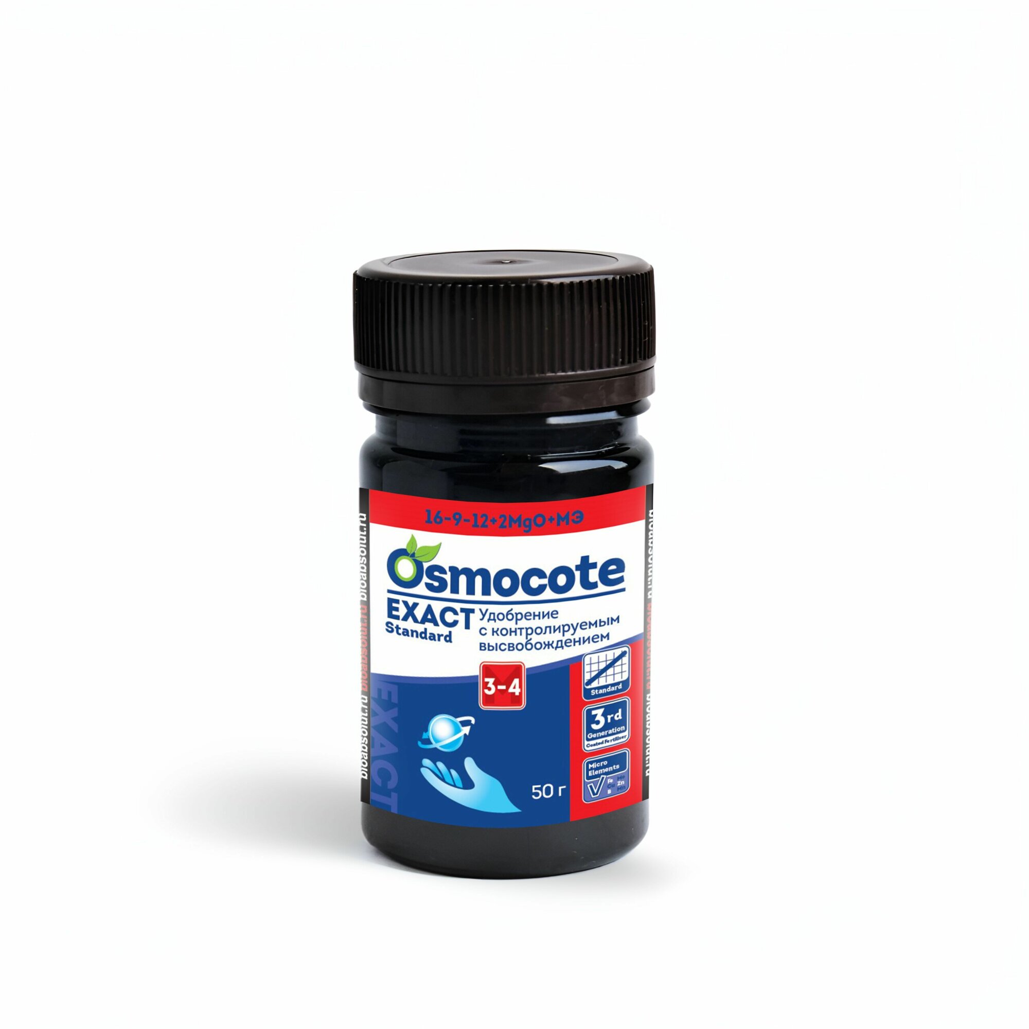 Удобрение Osmocote Exact Standard 3-4 , NPK 16-9-12+2MgO+МЭ