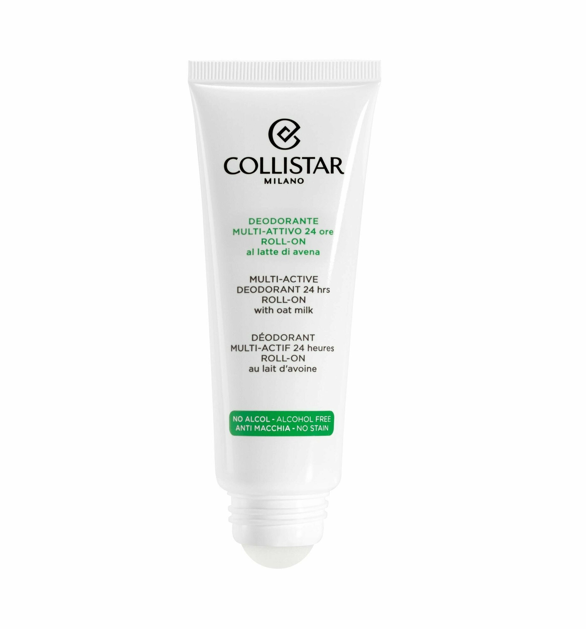 Collistar - Roll On Deodorant 24h Cosmetic Шариковый дезодорант с овсяным молочком с защитой 24 ч 75 мл