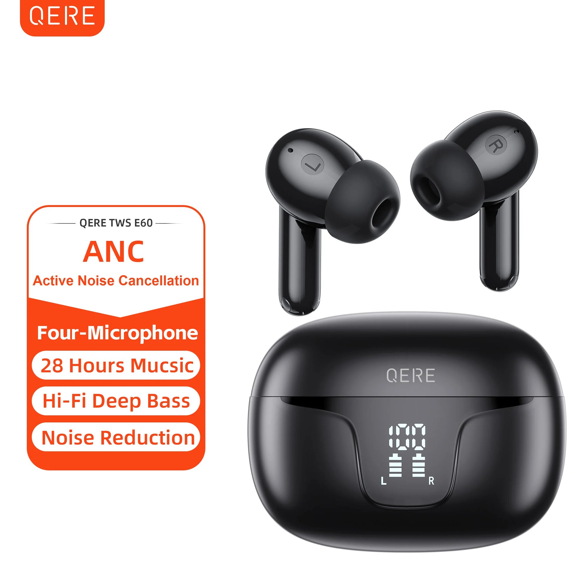 Беспроводные наушники QERE E60