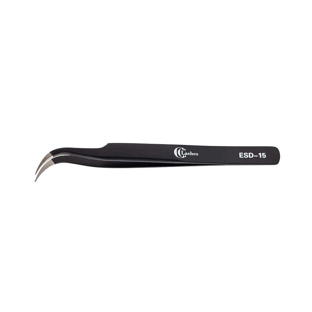 Пинцет для наращивания Lucas Cosmetics ESD-15 Extension Tweezers, 1 шт