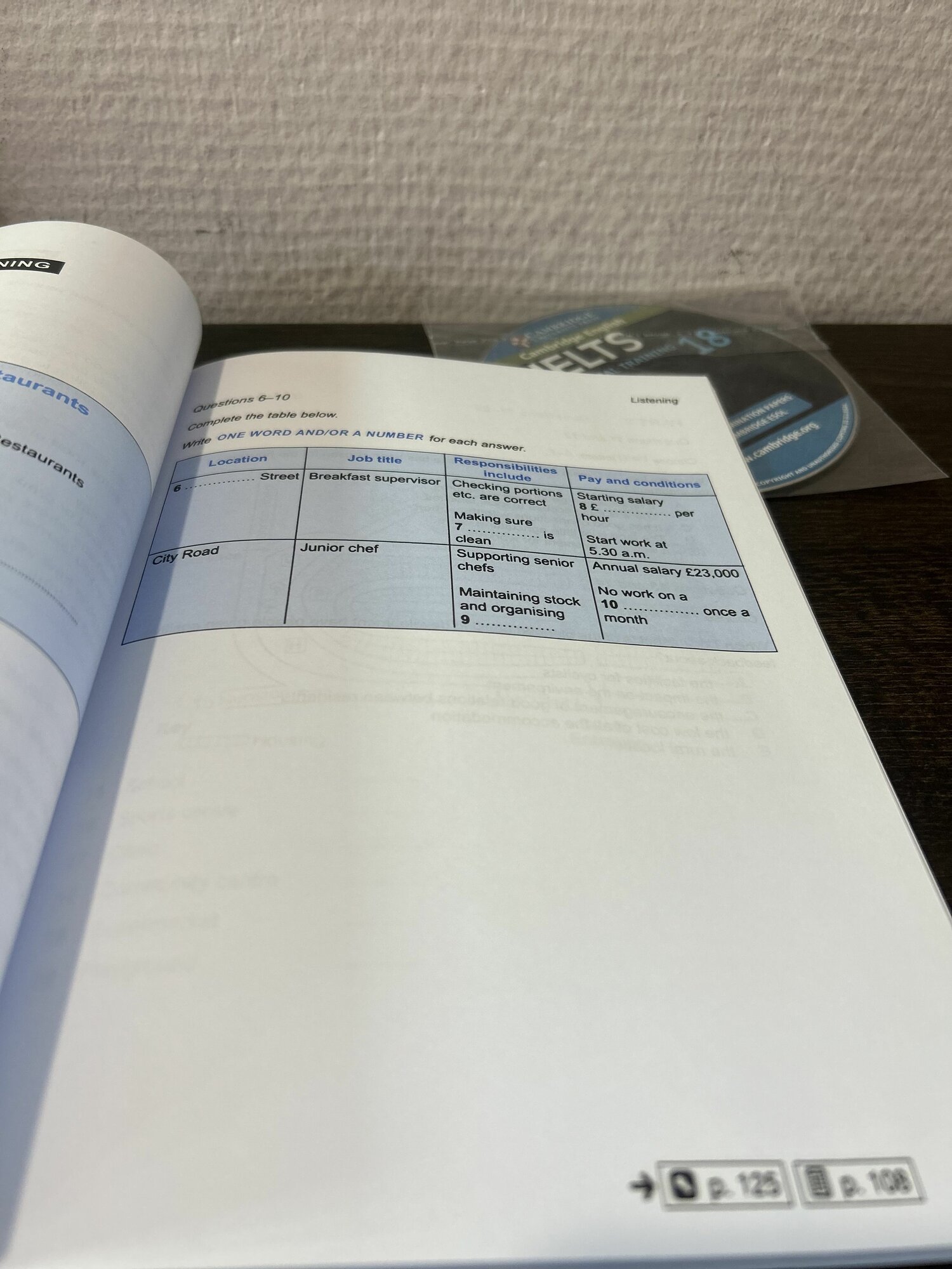 IELTS GENERAL 18 with CD A5 — фото 1
