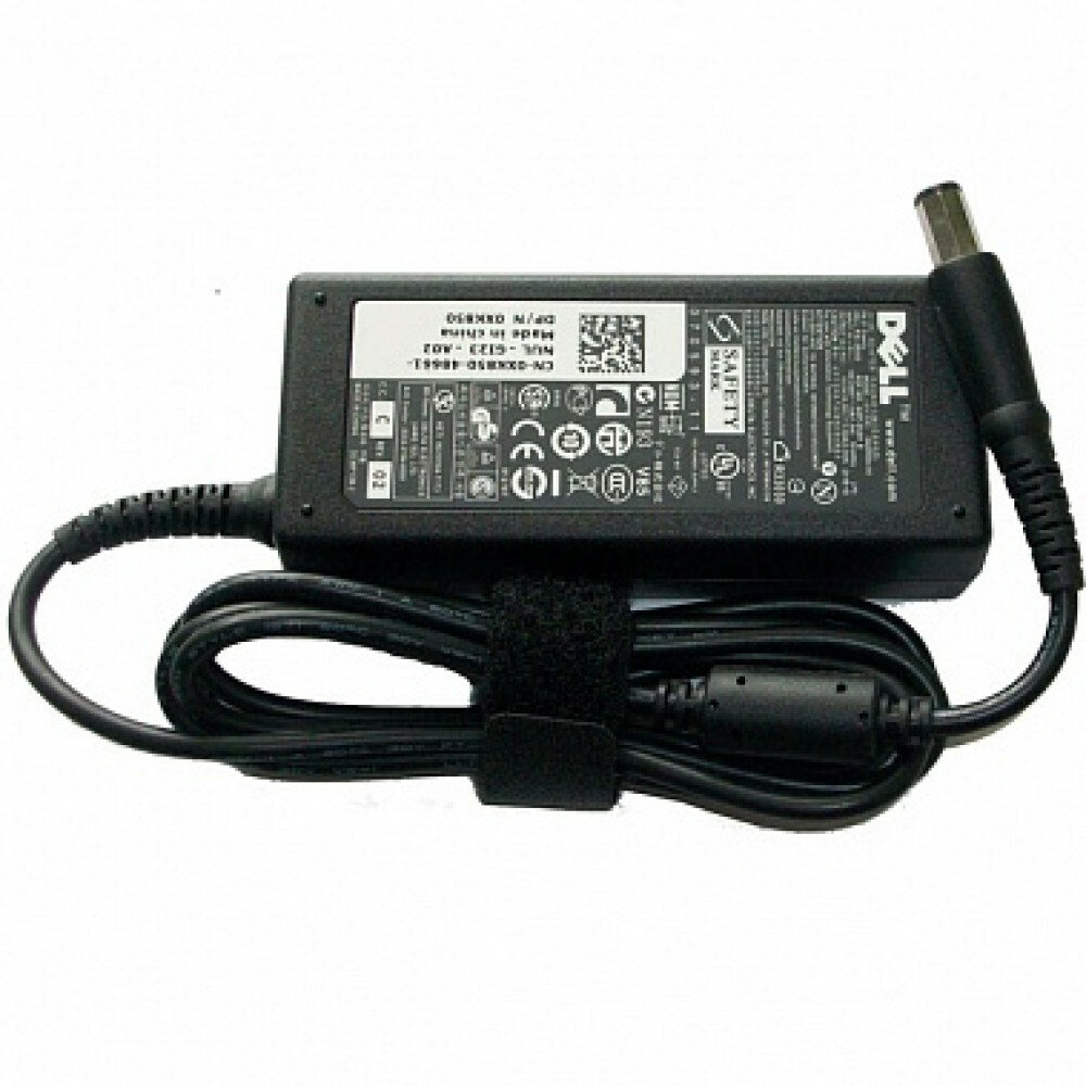 Блок питания для ноутбука Dell 19.5V 3.34A 65W 7.4x5.0mm (LA65NS2-01), без сетевого кабеля, HC/ORG