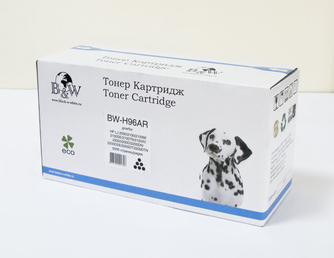 Картридж B&W BW-H96AR (BW-H96AR) Black RTL - для hp LJ 2000/2100/2200 серии