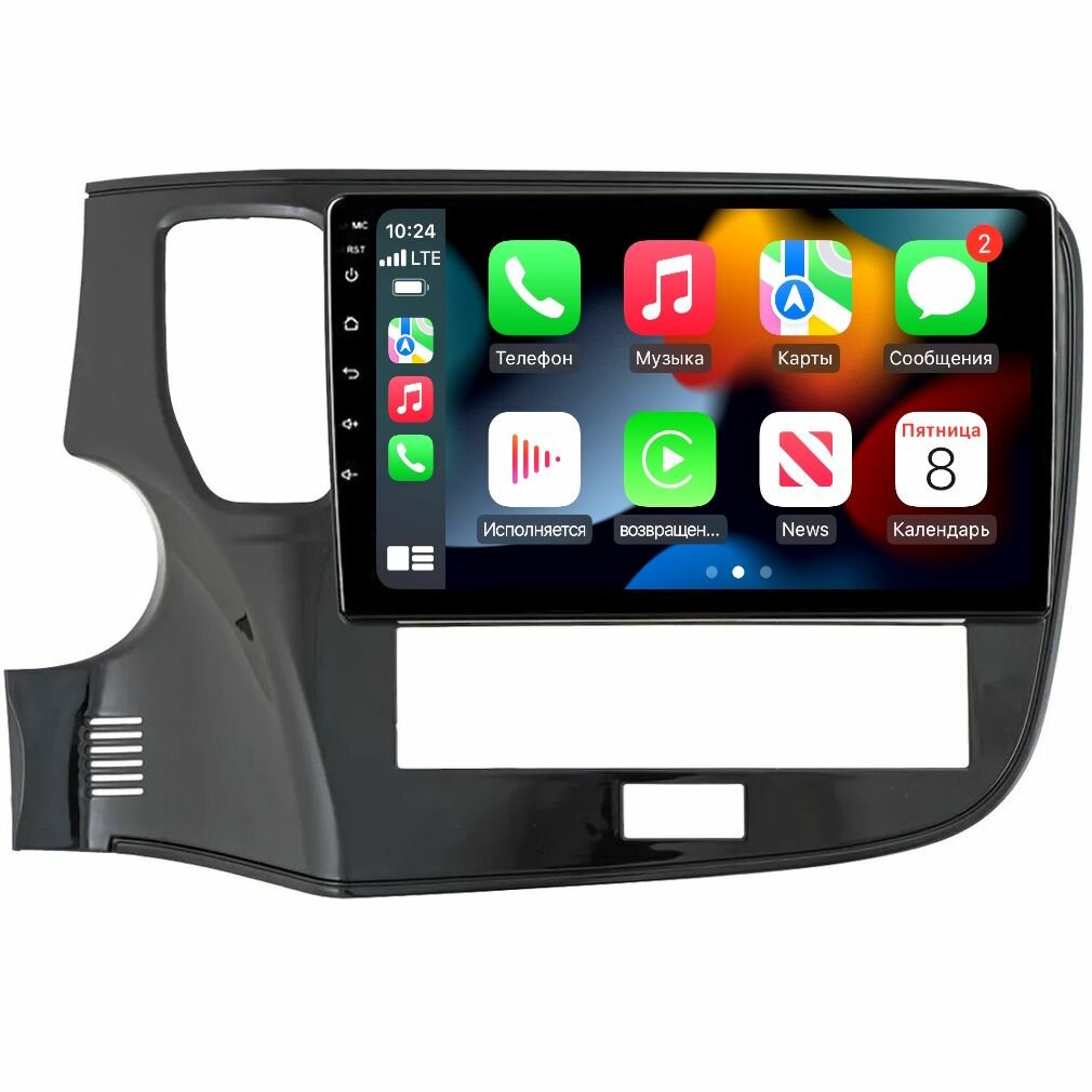 Магнитола CRS-300 Митсубиши Аутлендер 3 Mitsubishi Outlander 3 2018-2021 - Android 13 - CarPlay - IPS - DSP 36 полос - Кулер