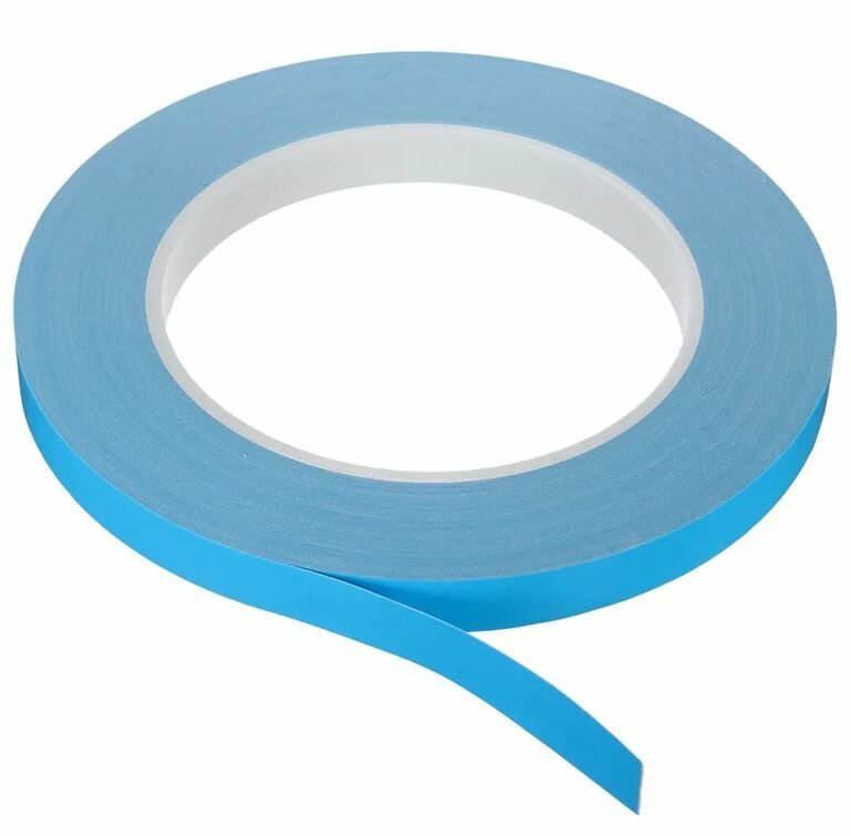 Термоскотч двухсторонний (10mm, 50m) для монтажа светодиодных лент телевизора