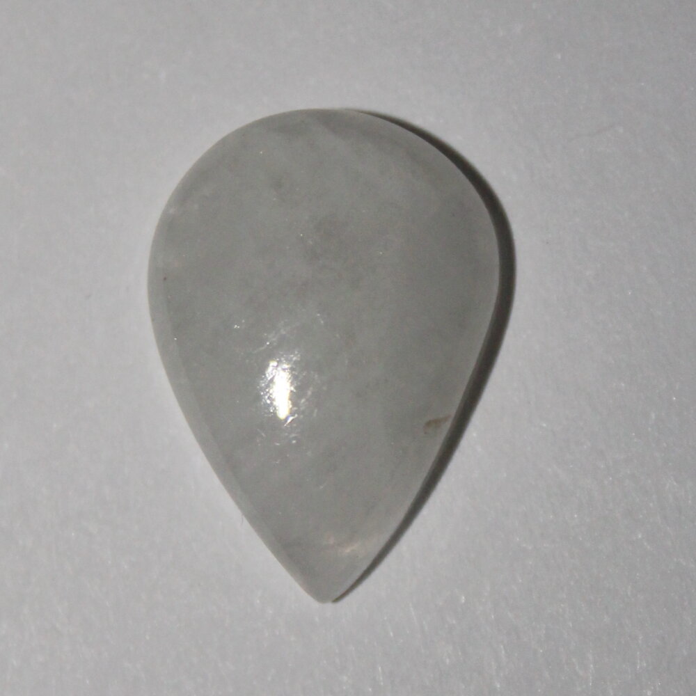 Коллекционный кабошон лунный камень, 18х13х3 мм, Шри-Ланка, «True Stones»