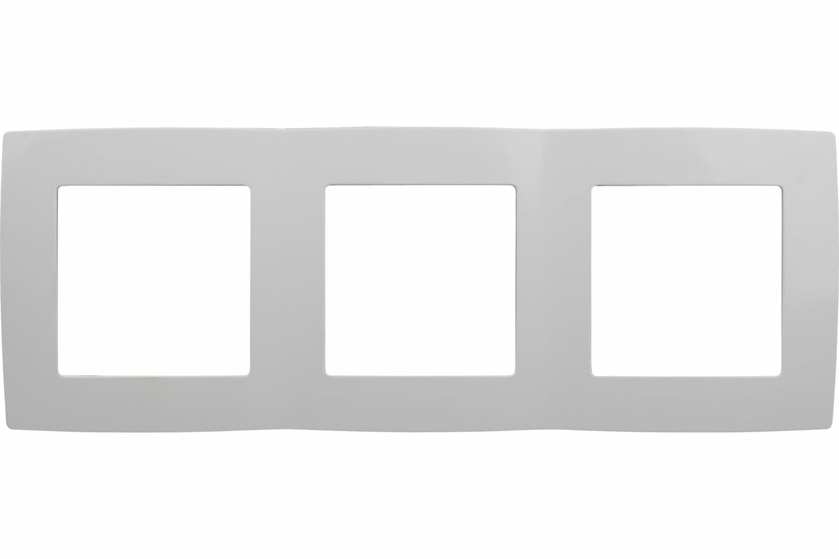 ЭРА 12-5003-01 рамка на 3 поста белого цвета Б0014761 для электрощитов
