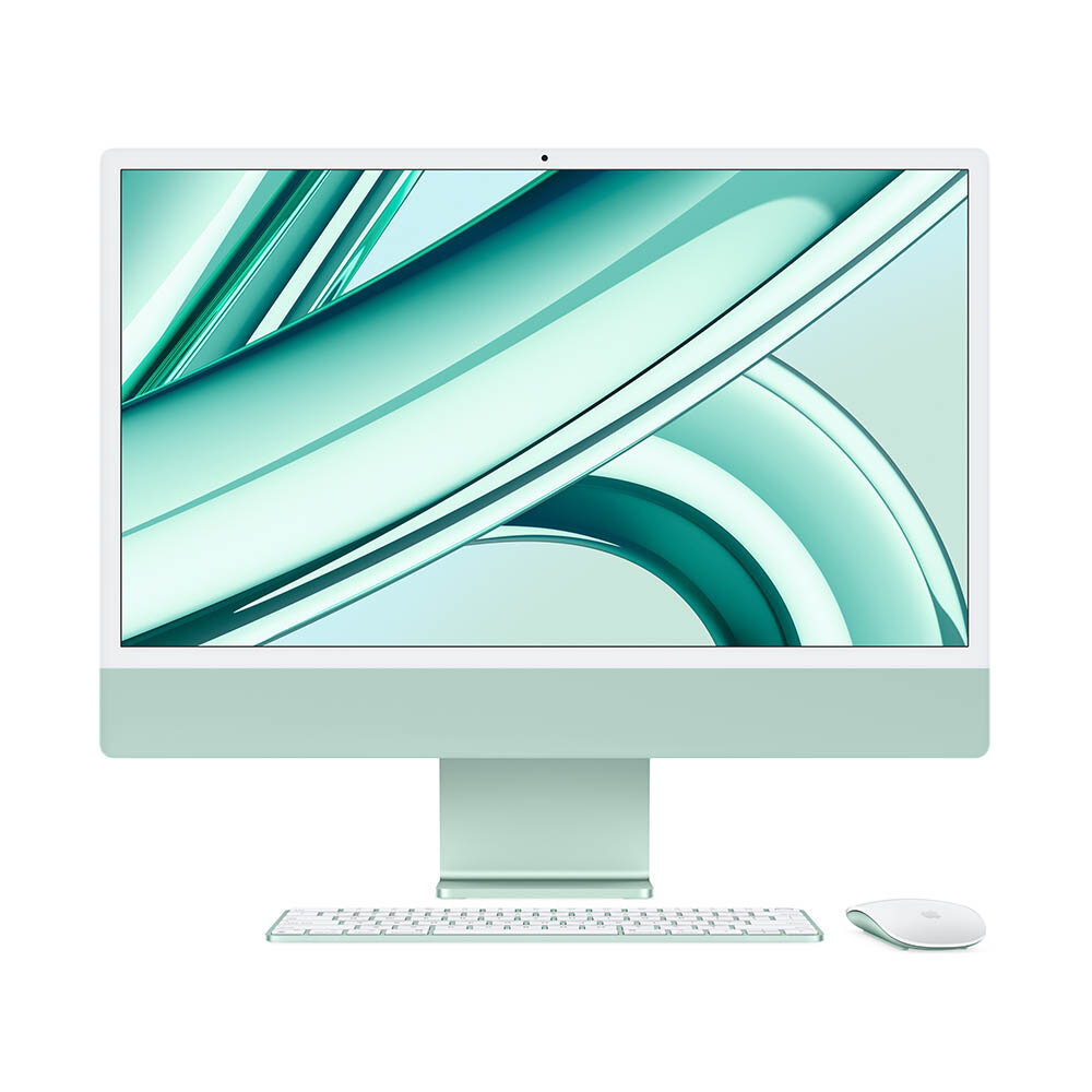 Apple iMac 24 Retina 4K (M3 8-Core CPU, GPU 10-Core, 8 ГБ, 512 ГБ) (MQRP3) HK Зеленый