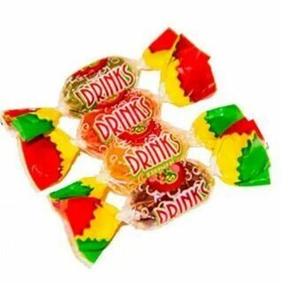 Карамель BS Drinks мини леденцовая, 1 кг, Баян Сулу