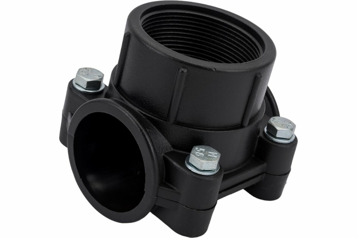 VALFEX Болтовая седелка ПНД 50-2 для трубопроводовмонтаж и герметичное соединение