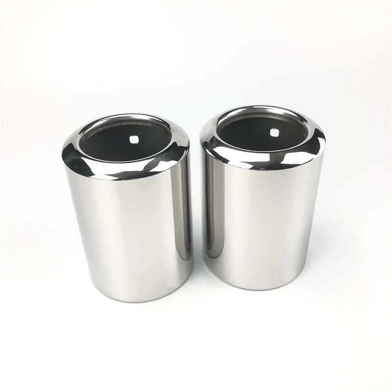 2x новая насадка на заднем глушитель из нержавеющей стали для Mazda 6 2009-2014 ATENZA 2013 2017 для Mazda CX-5 2013-2017 B type Silver 2pc