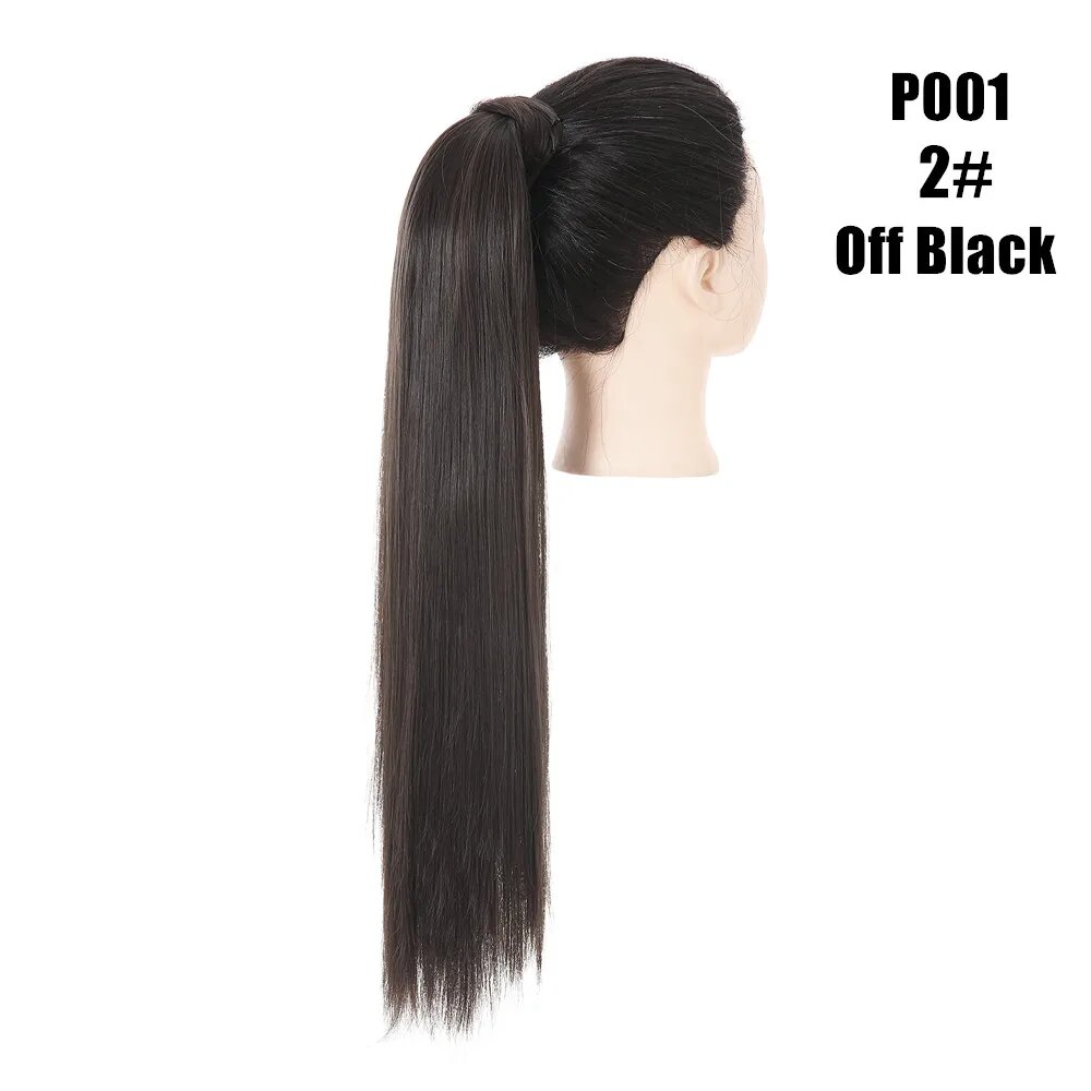 Синтетический конский хвост SARLA, Off Black, 24 дюйма