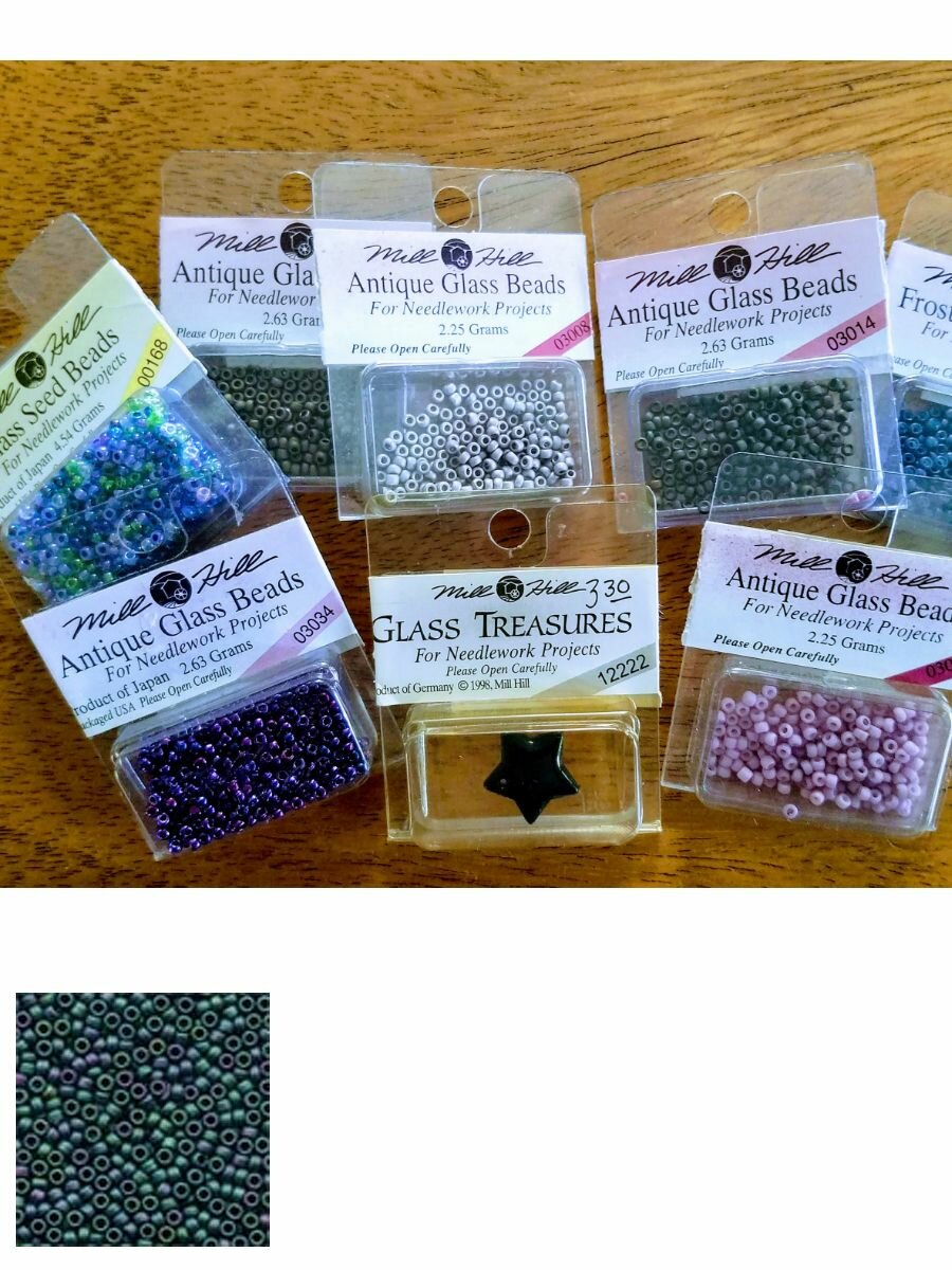 Стеклянный бисер Mill Hill Antique Glass Seed Beads (цв. 03028, 2.63 гр.)