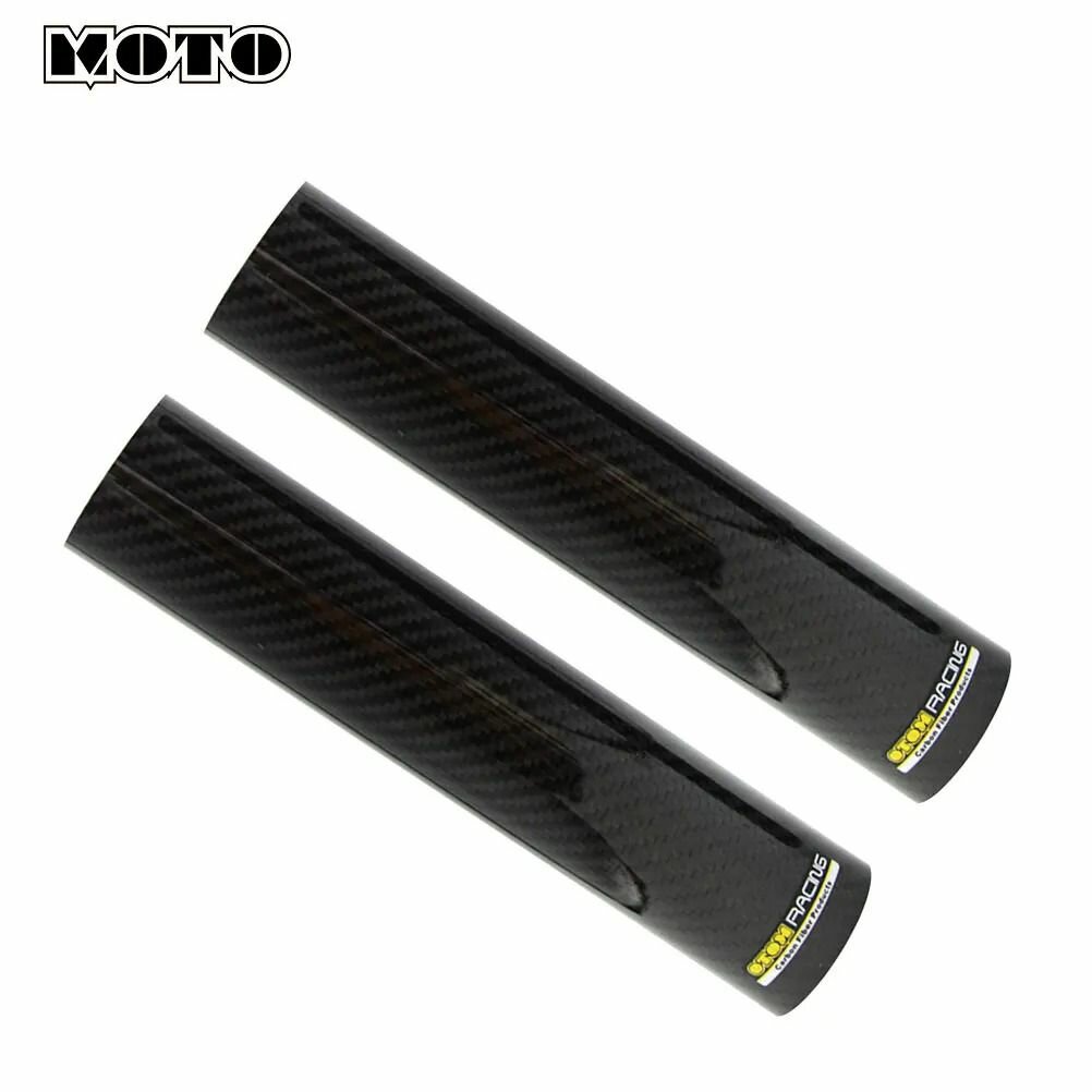 Защита вилки кроссовых и эндуро мотоциклов, карбон.