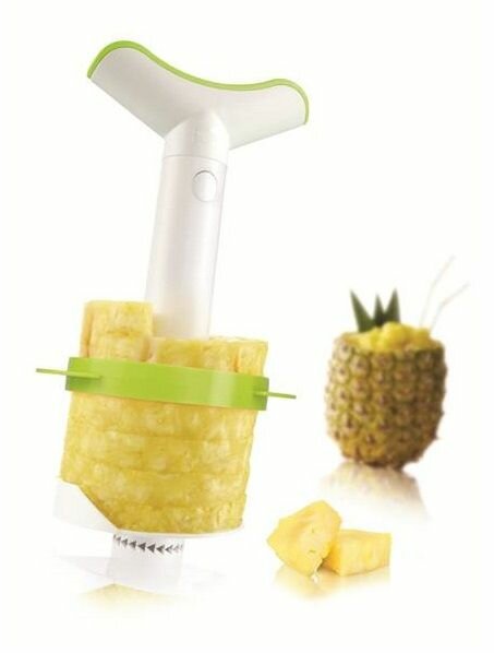 Ананасорезка слайсер с разрезателем для нарезки кольцами VacuVin