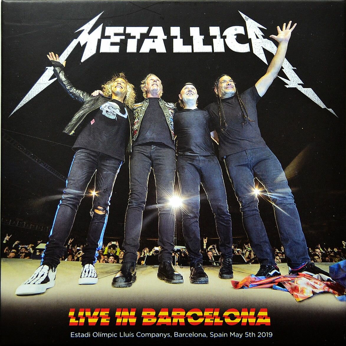 METALLICA - LIVE IN BARCELONA Spain 2019 Worldwired Tour 2CD (аудио диск, Digisleeve, концерт)