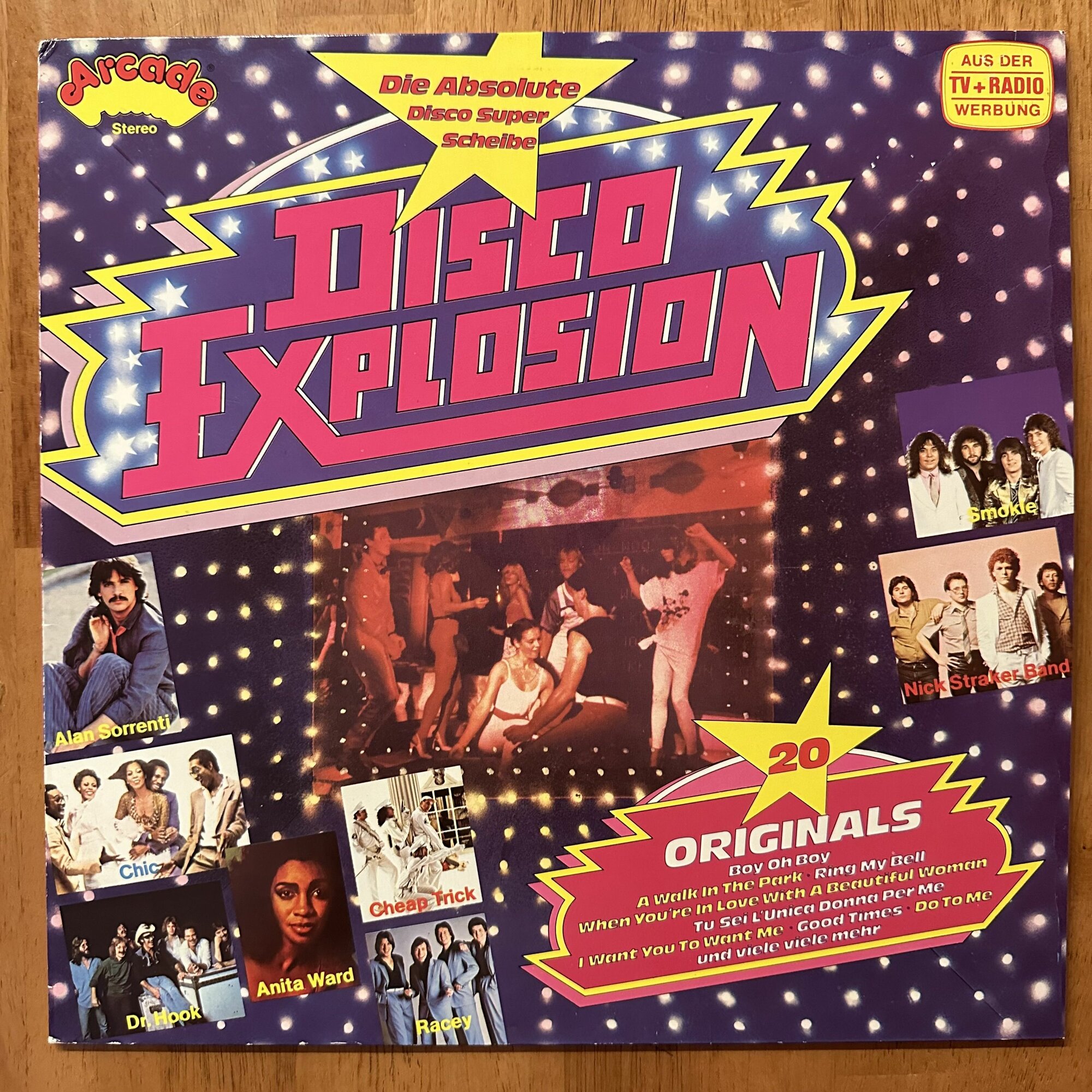Виниловая пластинка Сборник Disco Explosion (Германия 1979г.)