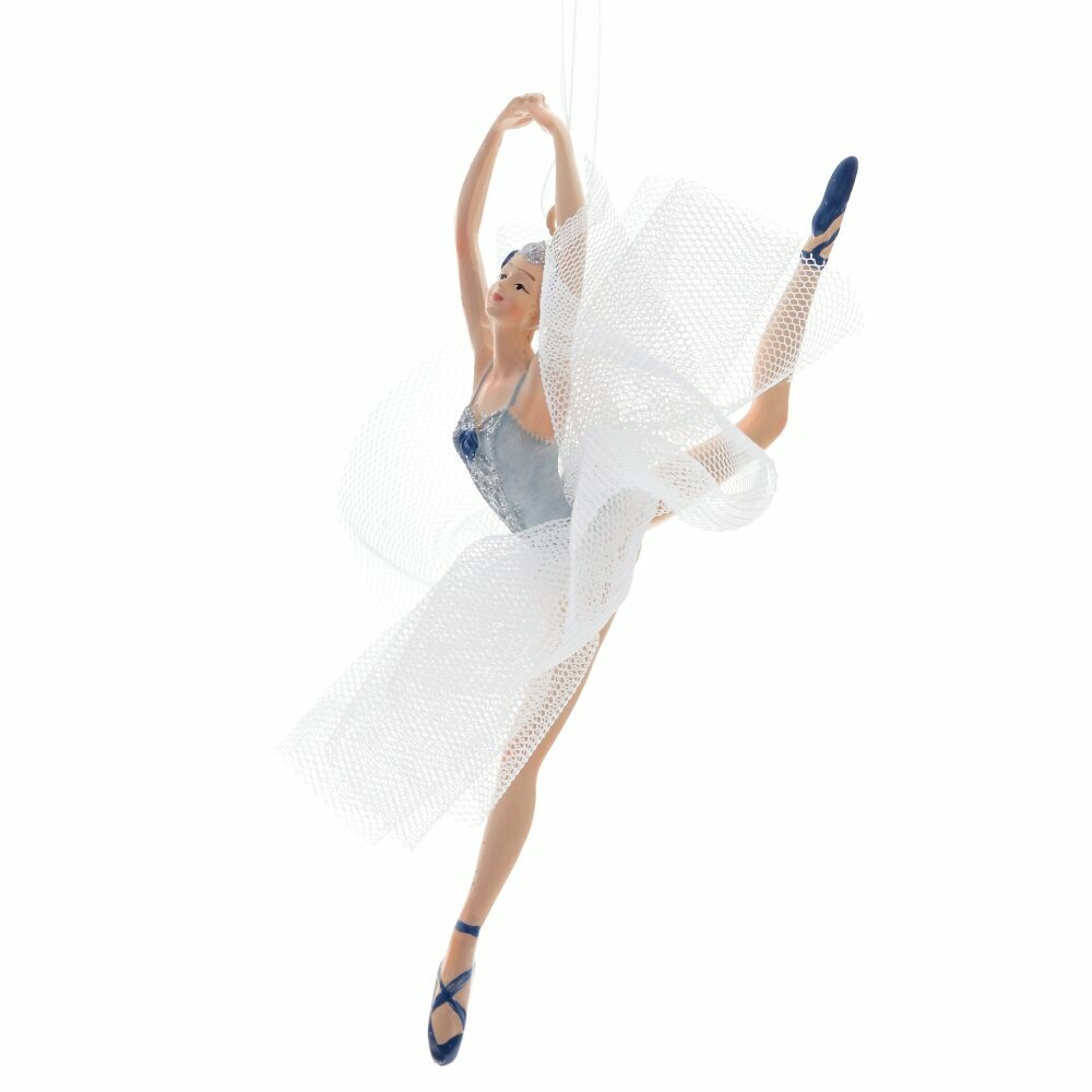 Елочная игрушка Балерина, 13,5х3х13 см KSM-811266