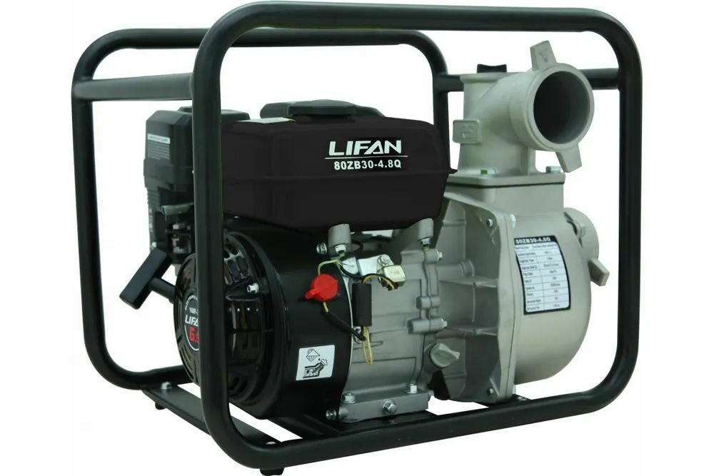 Мотопомпа Lifan 80ZB30-4.8Q Eco