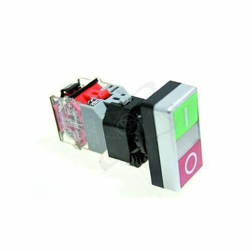 Кнопка SBS0-DY-11DS "Пуск-Стоп" LED 230В 1р+1з Цвет-Подсветка: Зеленый/Красный