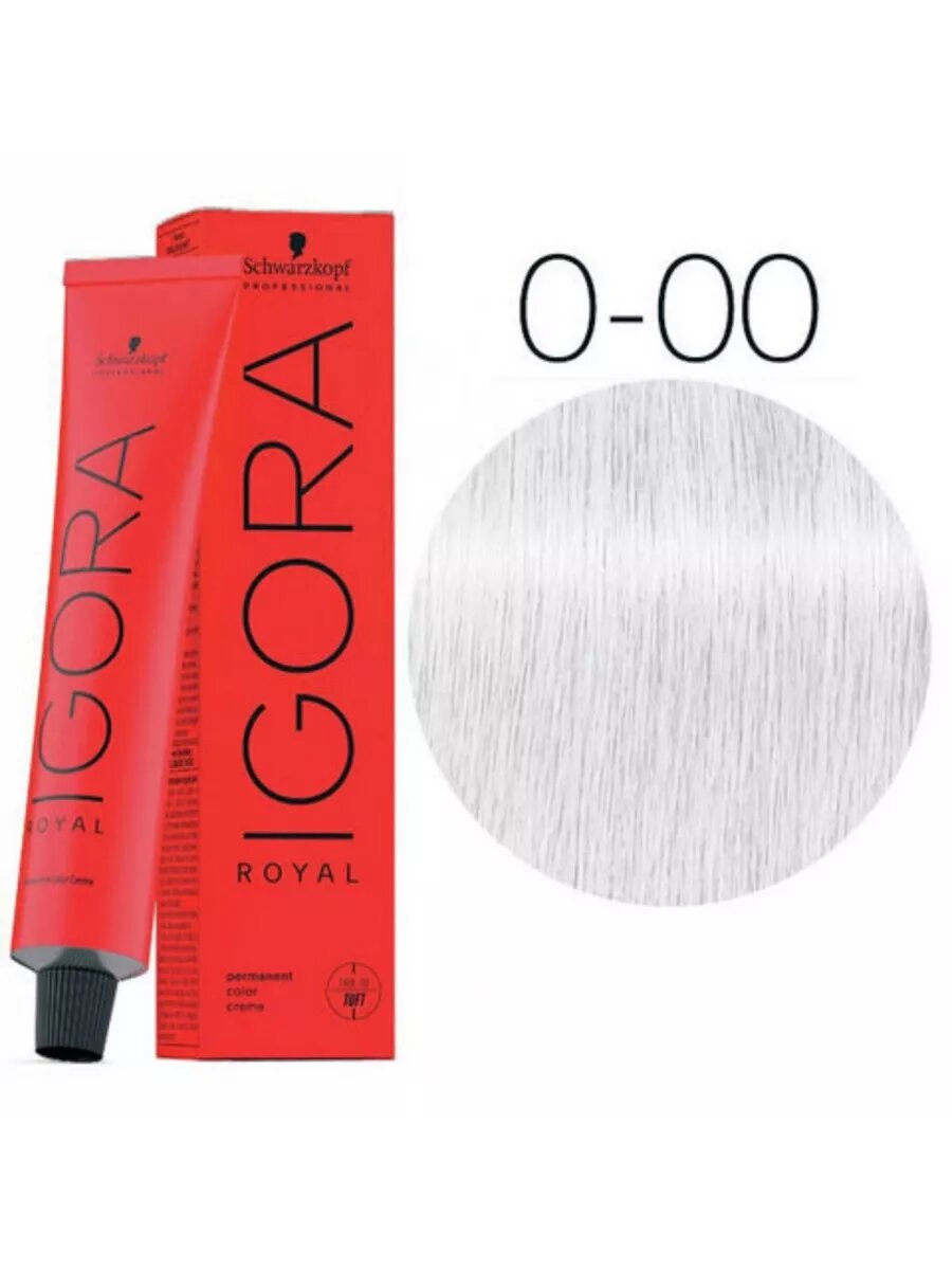 Schwarzkopf Igora Royal 0-00 Clear Стойкая крем-краска