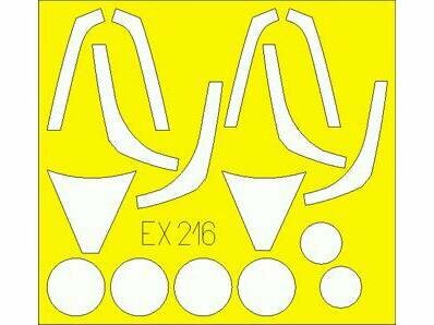 Окрасочная маска на F-16CJ, Italeri. Масштаб 1:48