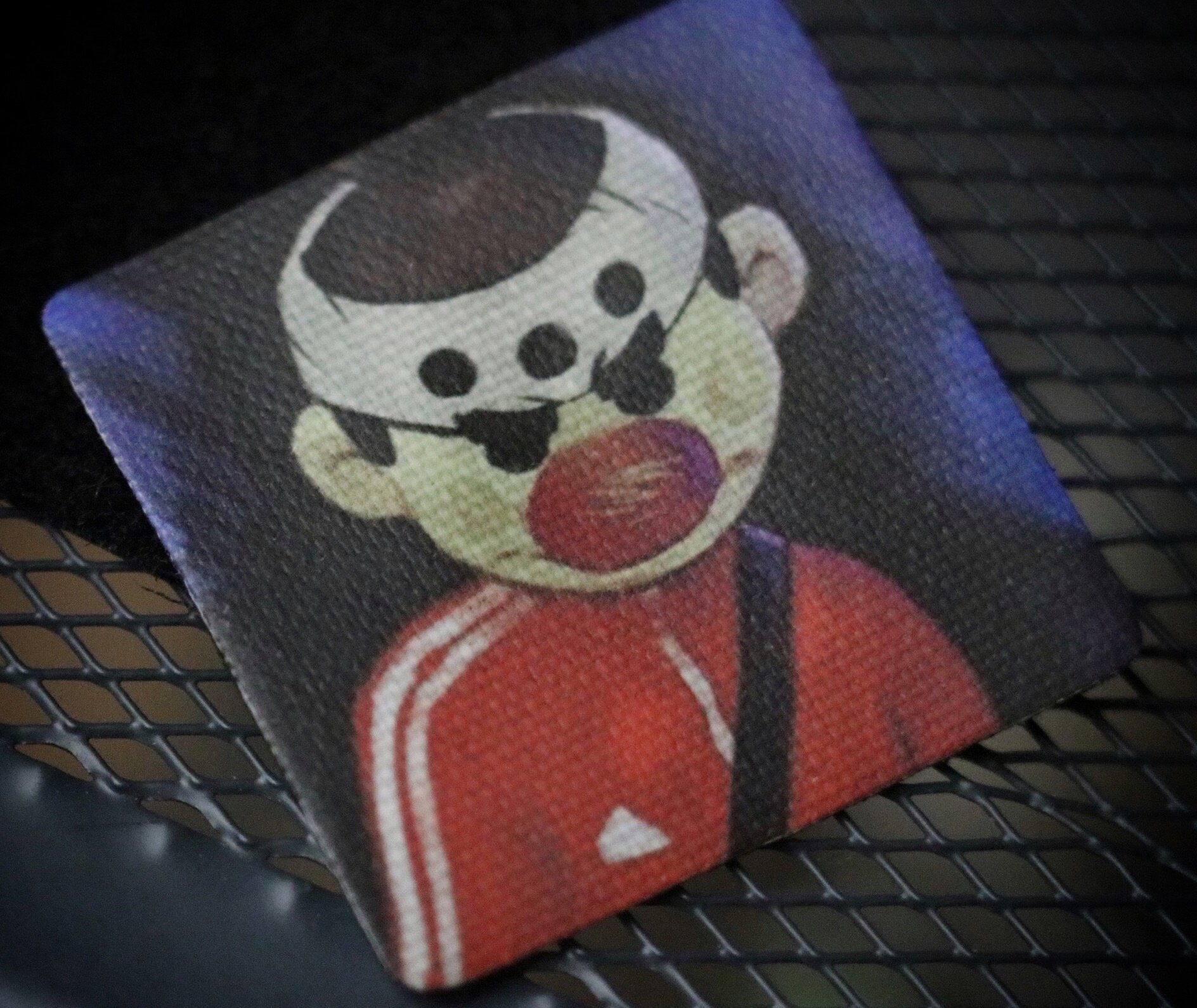 Патч Шеврон на липучке "Хоккеист Команда Метеор из мультфильма "Шайбу! Шайбу!"