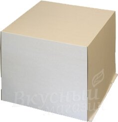 Упаковка для торта на 10 кг. 50х50х40 (Набор из 2 шт.)