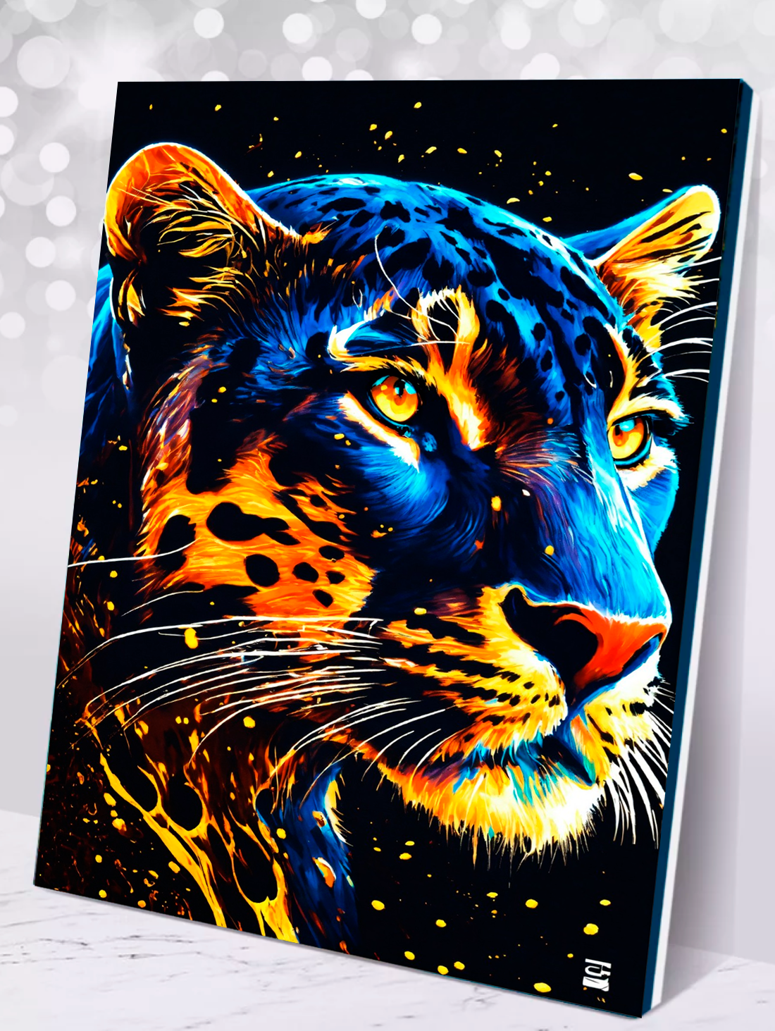 Картина по номерам "Пума" 40х50 см, хлопковый холст на подрамнике, акрил, АртТойс