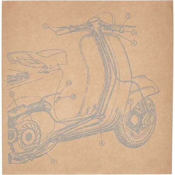 Обертка бумажная для гамбургеров 160х160мм уп/100л / бумага для подачи