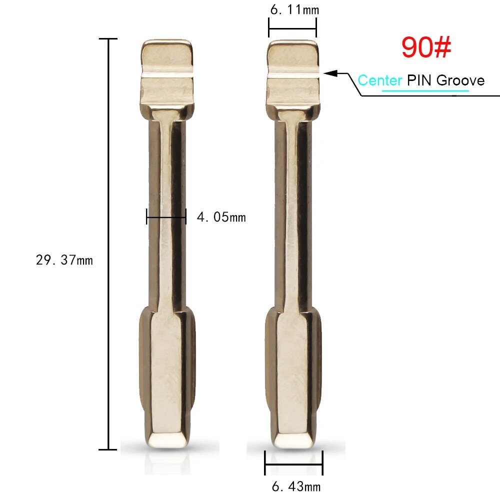 KEYYOU HU101 FO21 FO38 автомобильный пульт дистанционного управления KD ключ для Ford Fusion Focus Mondeo Fiesta Galaxy Flip Blank #19 38 90 91 98 NO.109 NO.90