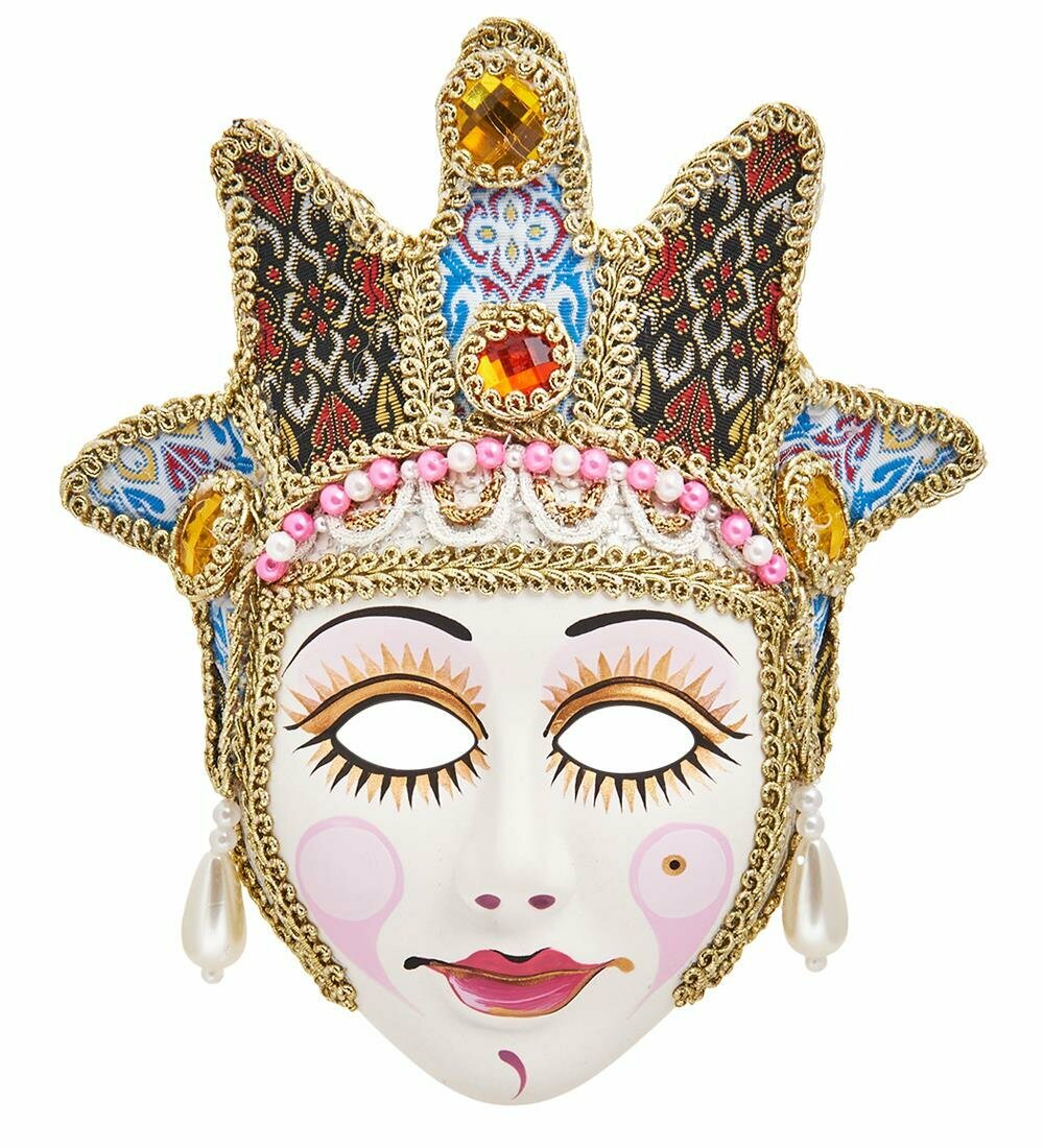 Маска Осень бол. A2050822 РусКукла, Фарфор, текстиль