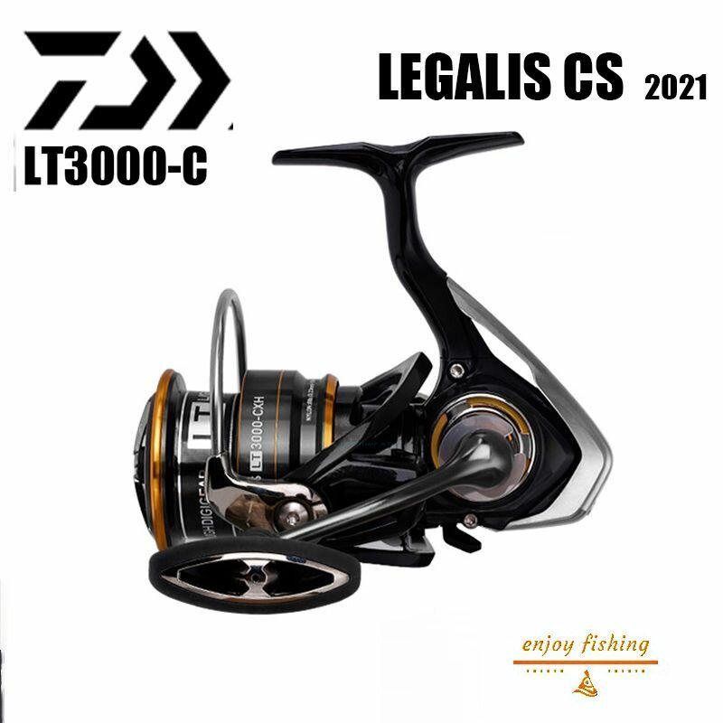 DAIWA 21 LEGALIS LT 3000 C безынерционная катушка фрикцион 10 кг для спиннинговой рыбалки