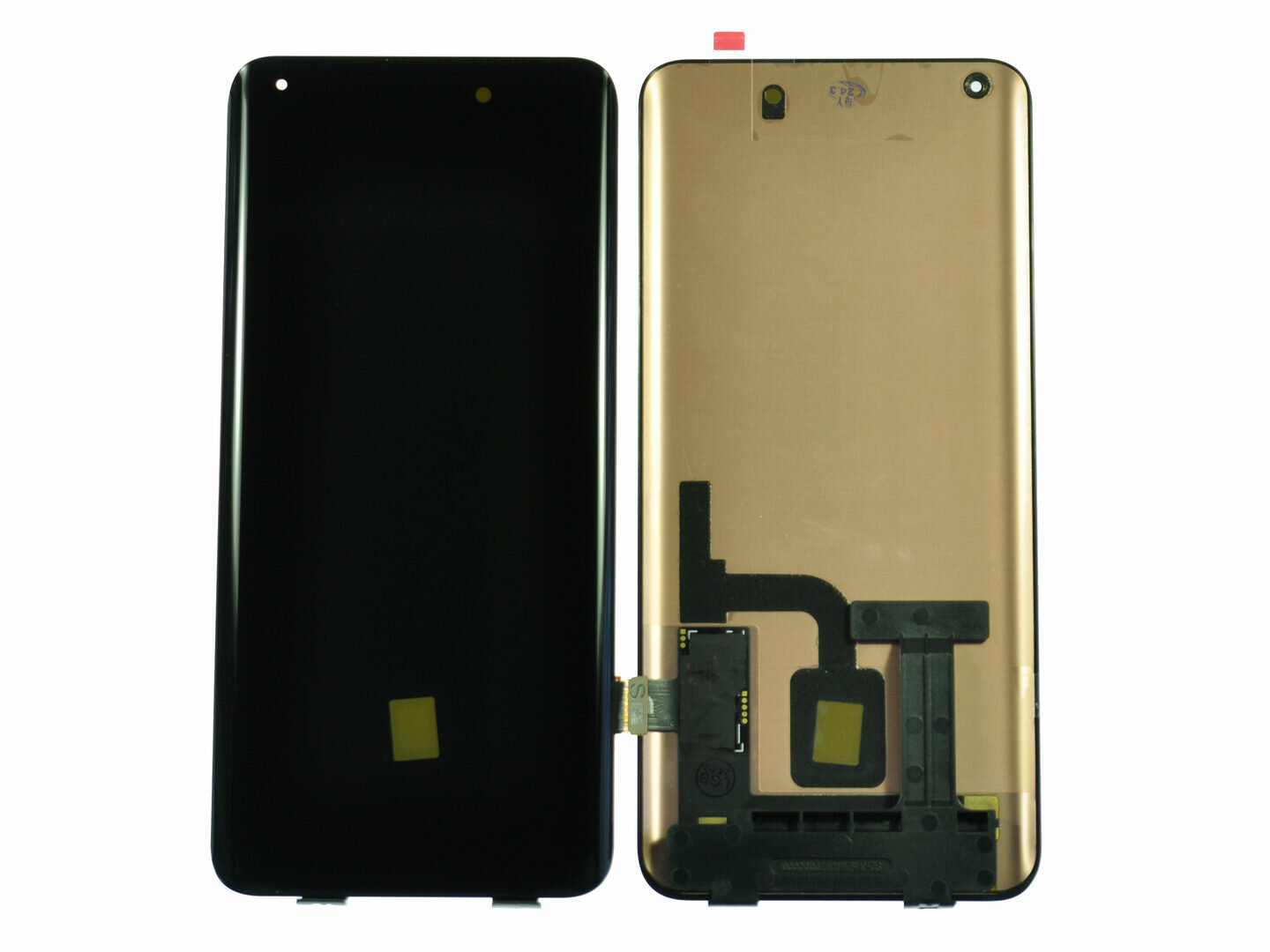 Дисплей (LCD) для Xiaomi Mi 10/Mi 10 Pro+Touchscreen black AMOLED ORIG Rev. S