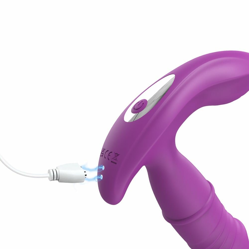 Управление приложениями / Массажер стимулятор простаты вибратор мужской вибромассажер анальный силиконовый / секс игрушки для взрослых 1