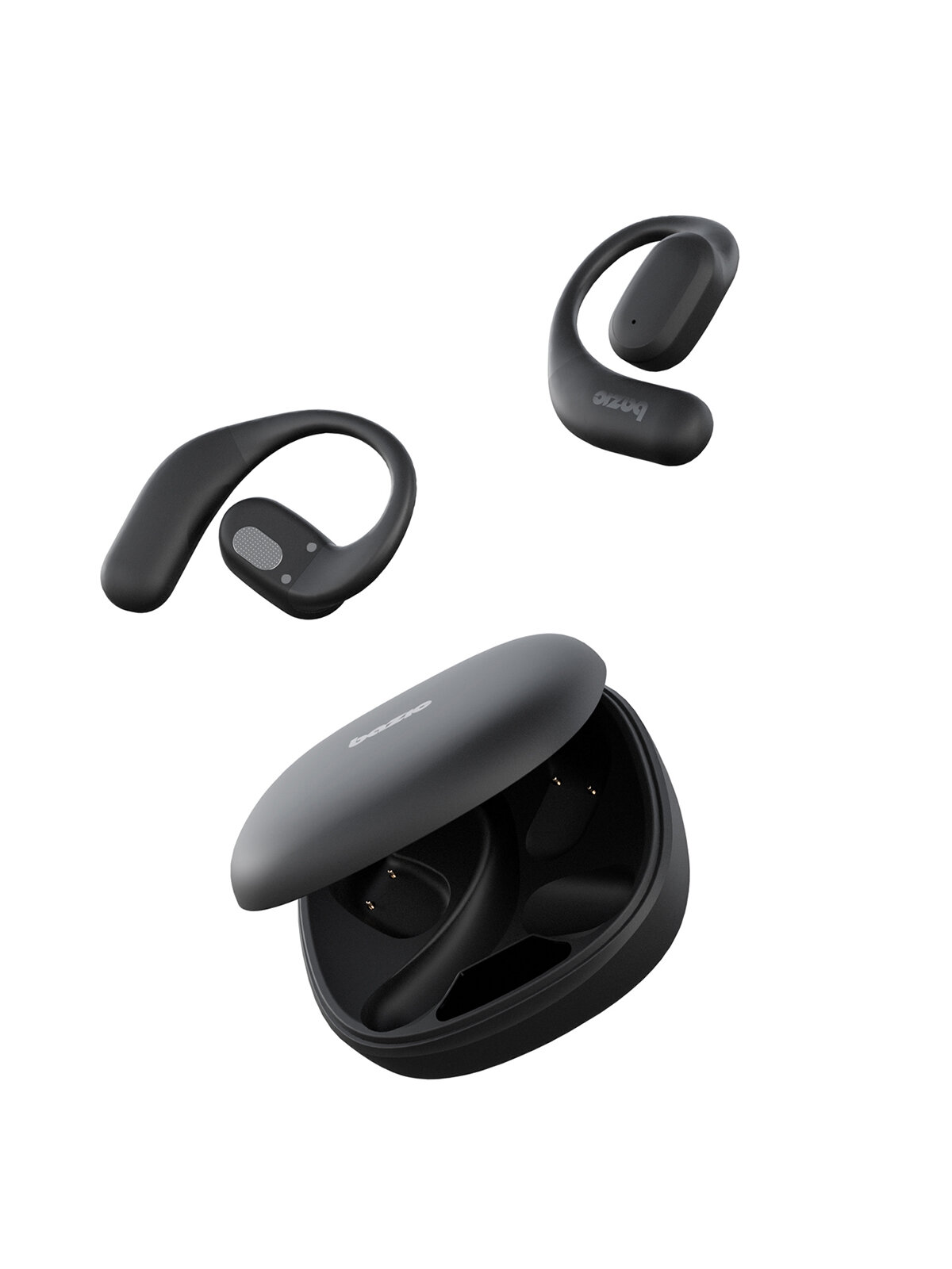 Energea Наушники Bazic GoSound JOLT Bluetooth OWS with Battery display Black