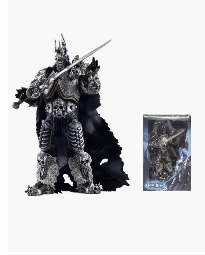 Фигурка Варкрафт Король Лич Артас World of Warcraft (16см)