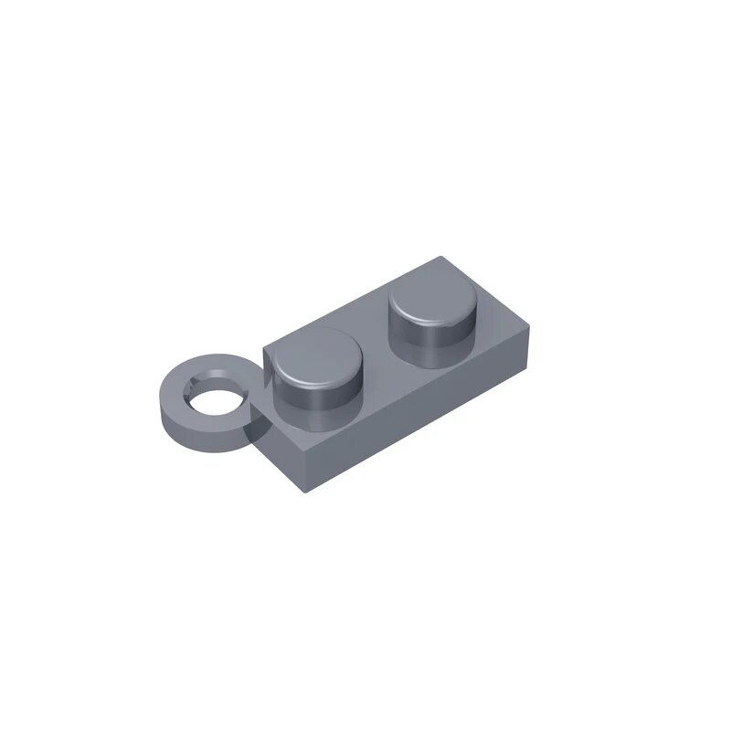 Gobricks шарнирная пластина 1х2 левая