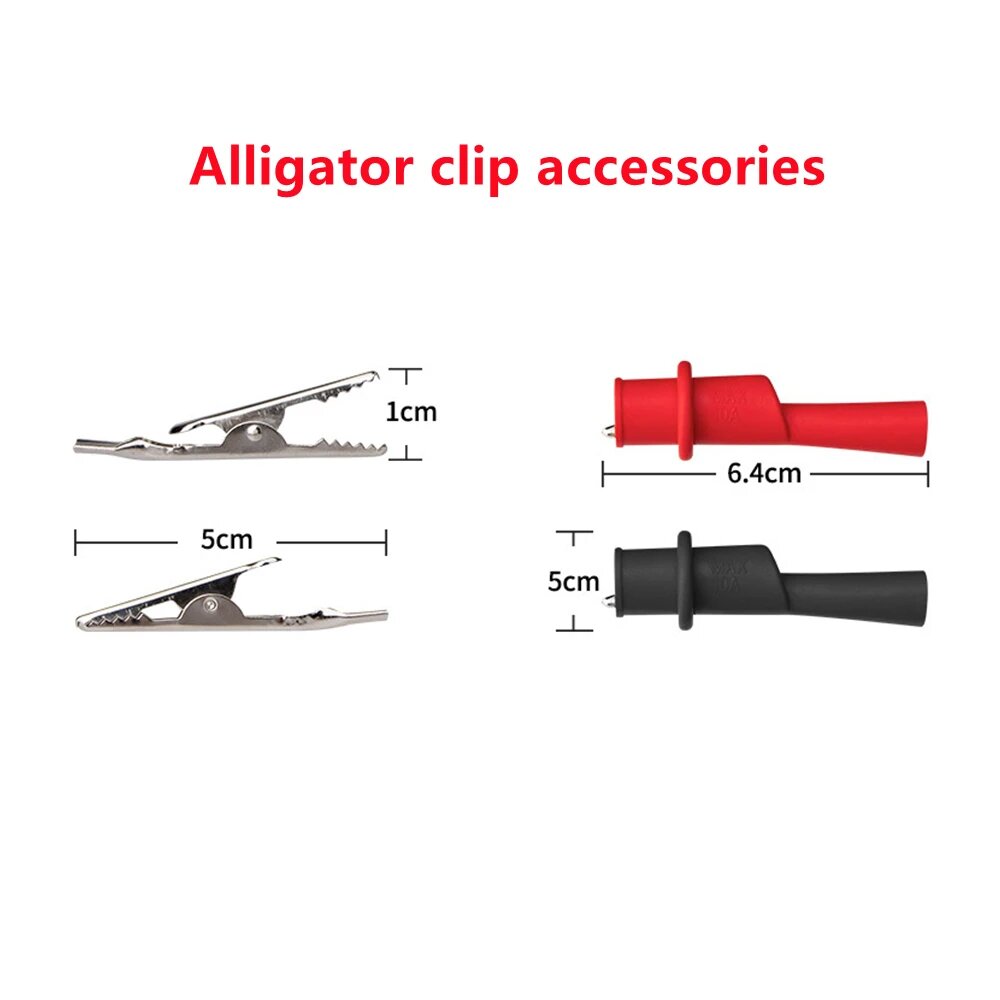 Провода для мультиметра GlintDeer, Alligator clip