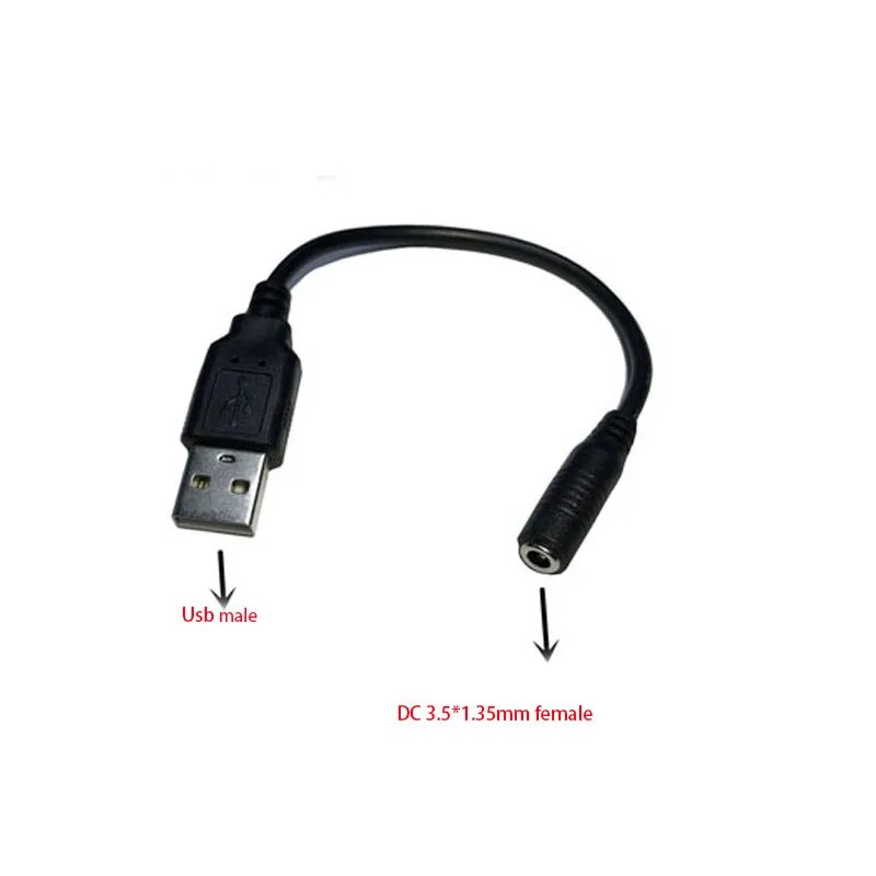 Usb «папа-мама» 5,5*2,1 мм адаптер питания постоянного тока 12 В постоянного тока 3,5*1,35 мм «мама» преобразователь для расширения зарядного устройства