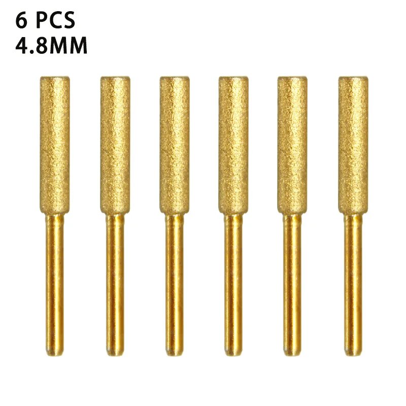 6шт. Зенкеры алмазные 4.8 мм YaBaoYan, цвет: 6pcs 4.8mm J