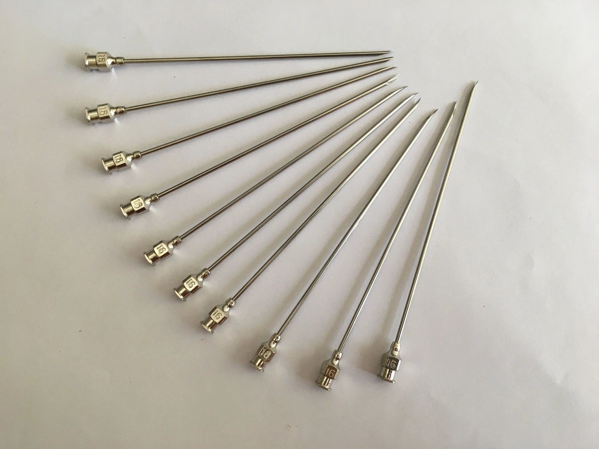 Игольчатый дозатор из нержавеющей стали 1.2x300mm