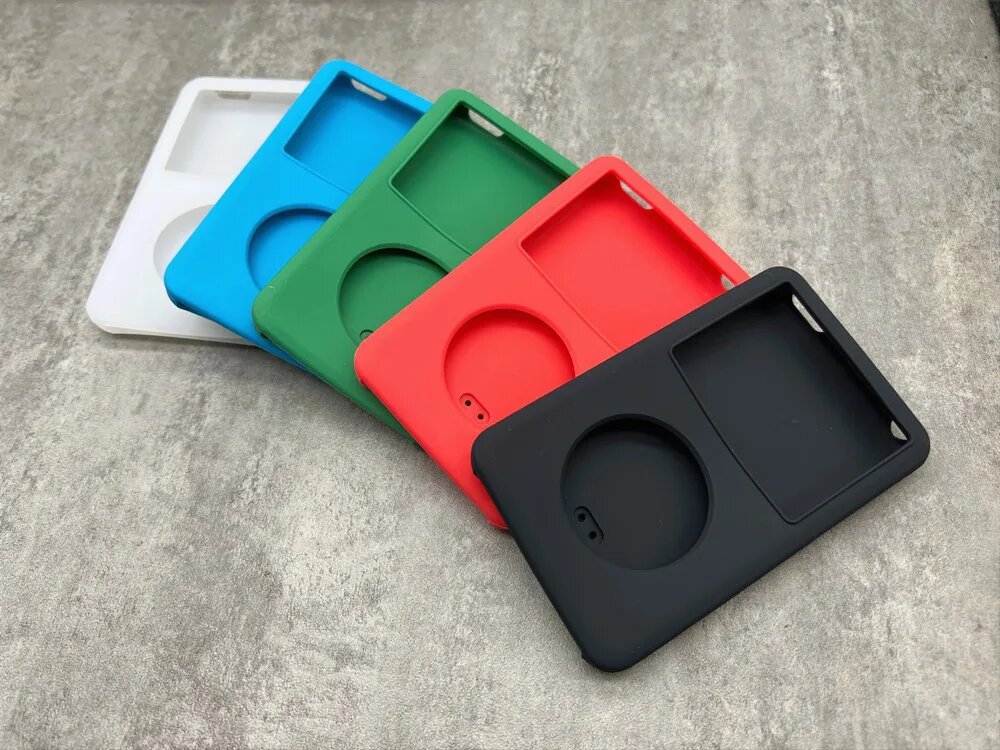 Силиконовый чехол XMSJ green для iPod 6th 7th Classic