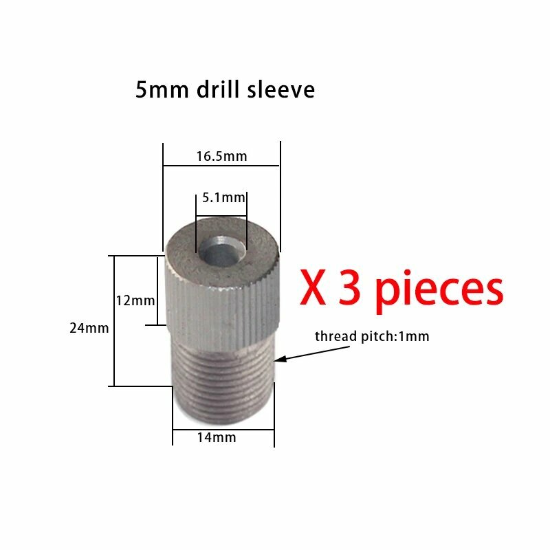 Направляющие втулки YOMO 3 в 1 для сверла 3-15 мм 5mm drill sleeve