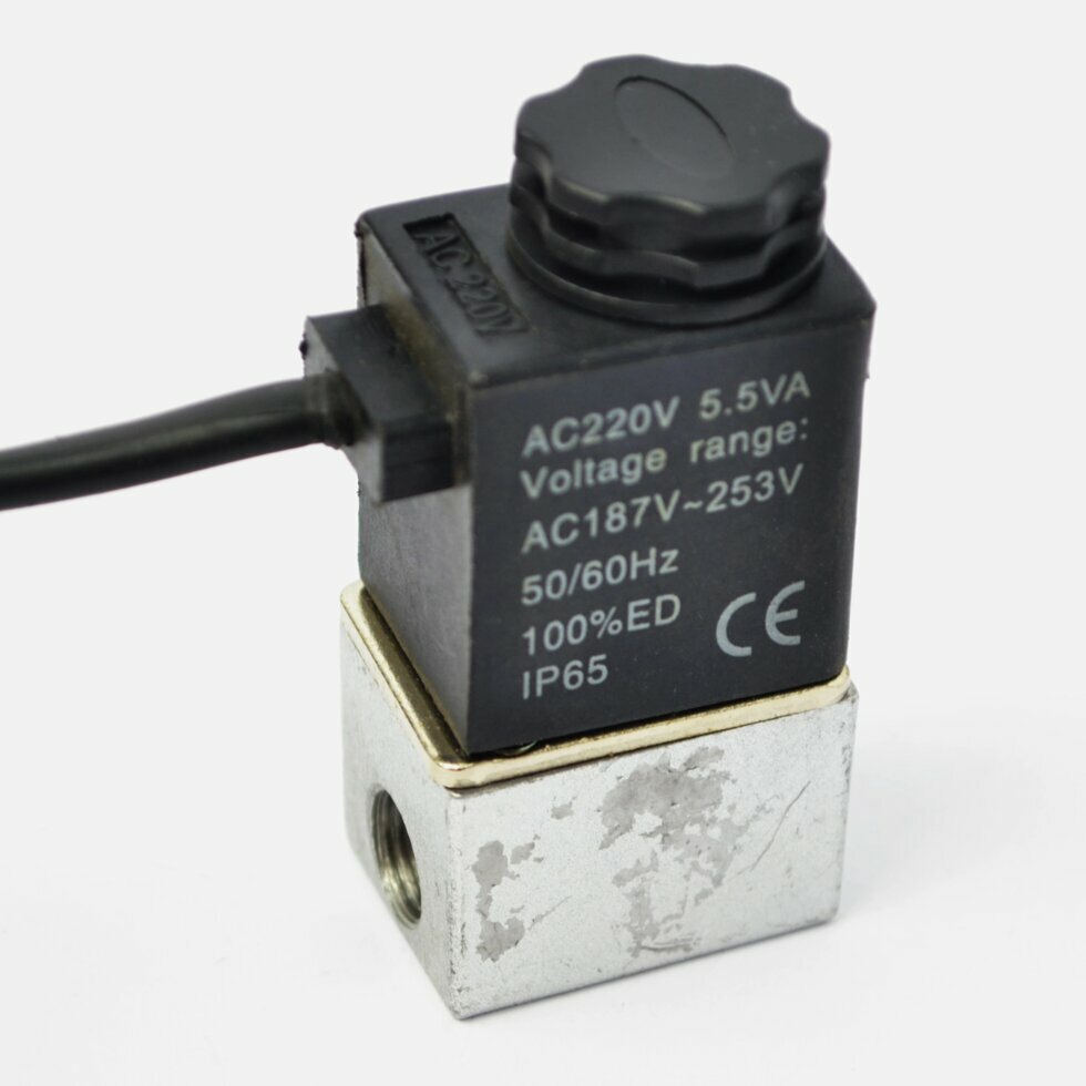 Клапан электромагнитный Парма компрессора К-1500/24ВМ разгрузочный ВР1/8" пневморазгружатель сброса