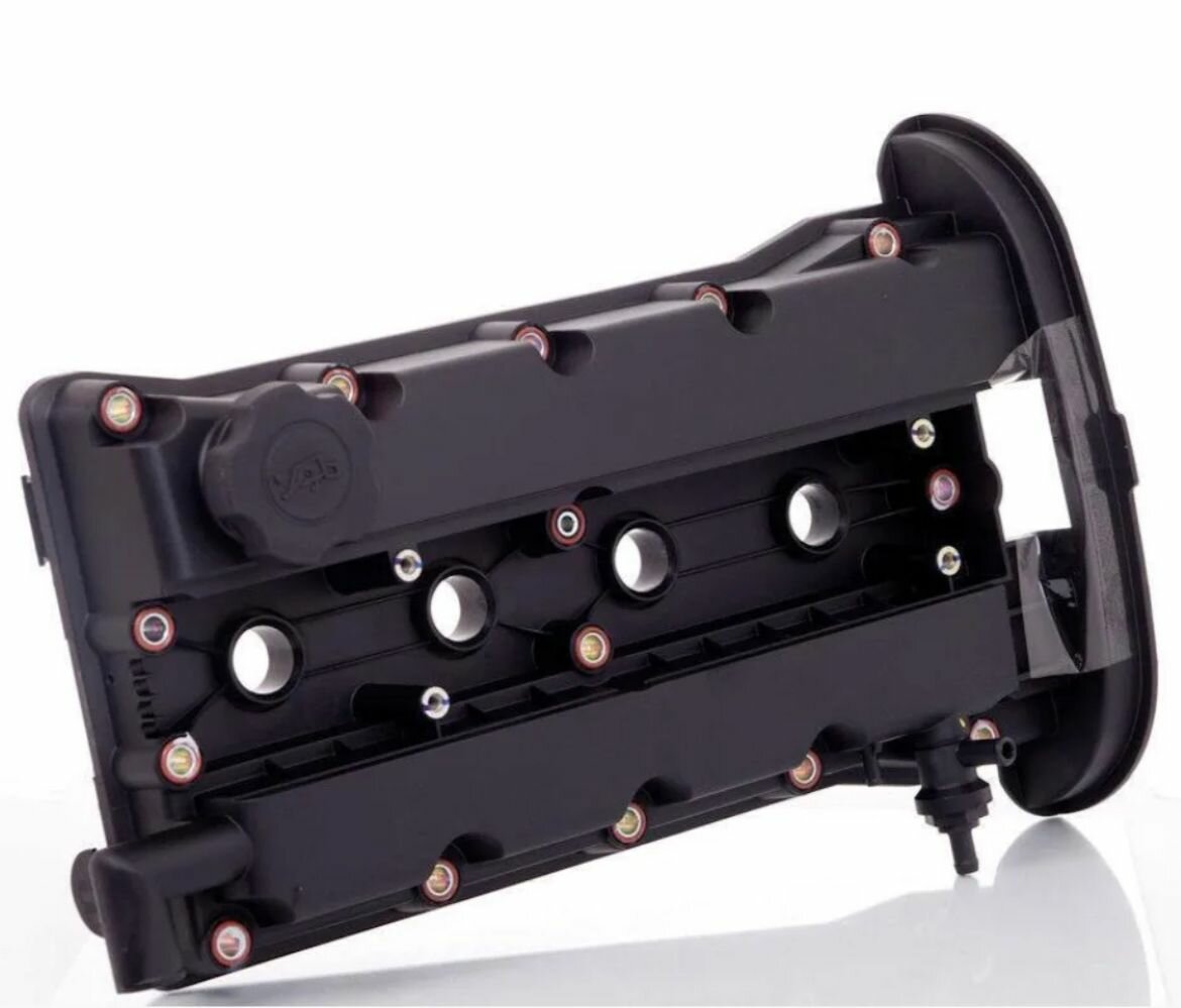 Клапанная крышка General Motors 96473698, для Chevrolet, ABS-пластик, чёрная