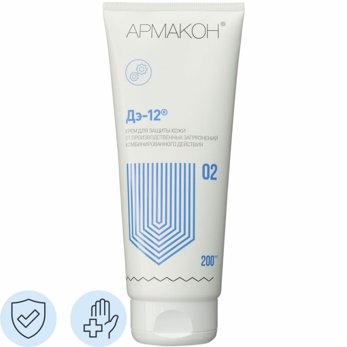 Крем защитный Армакон "Дэ-12", 200мл (1200)