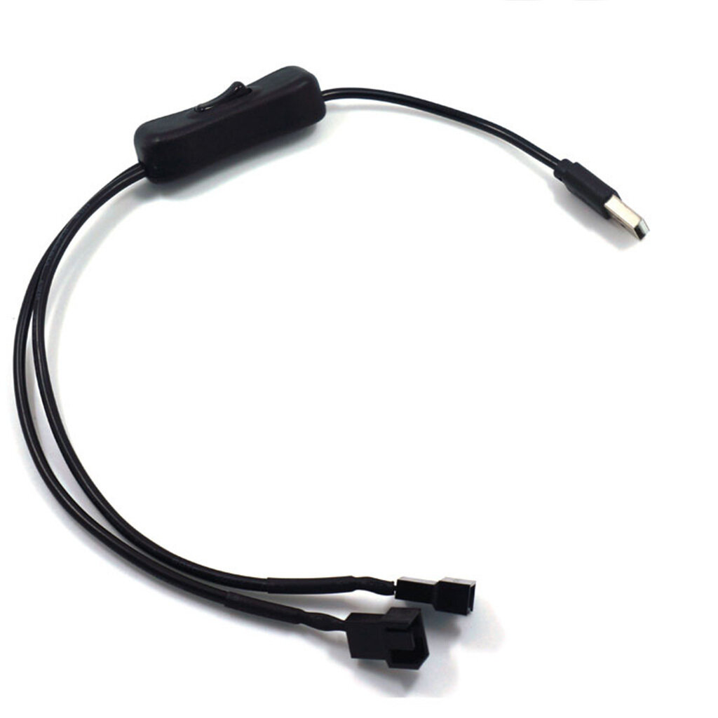 Кабель адаптера PWM 5V USB для вентилятора ПК